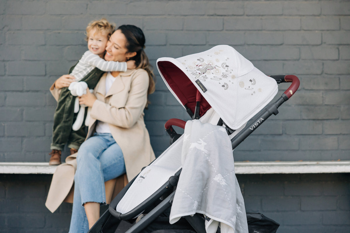 NEW UppaBaby Vista V2: Jade Rabbit! | Pish Posh Baby