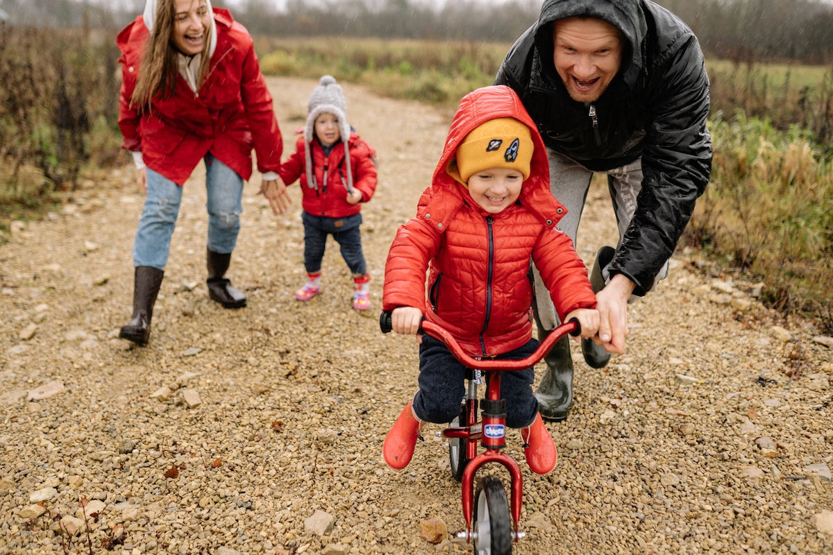 How To Teach Your Toddler To Ride A Bike | Pish Posh Baby