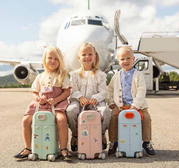 NEW JetKids Ridebox By Stokke Colors - Pink Lemonade, Blue Sky & Green ...