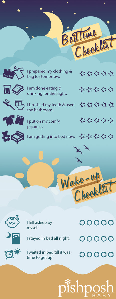 Bedtime Checklist | Pish Posh Baby