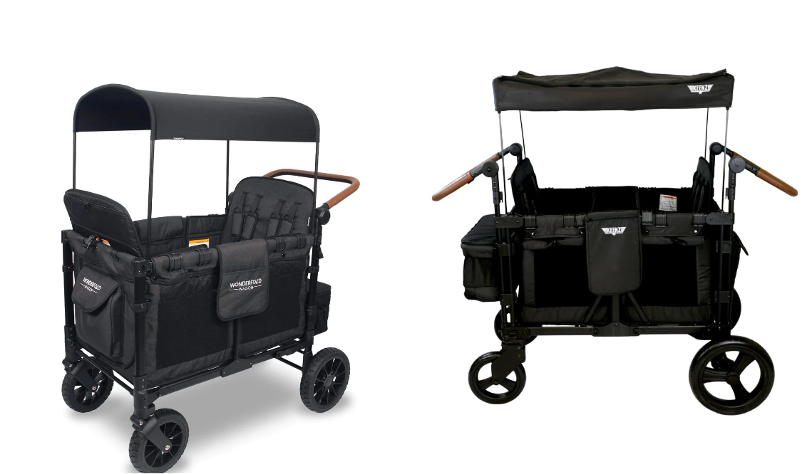 Keenz XC+ Vs Wonderfold W4 LUXE Stroller Wagons - Full Comparison ...