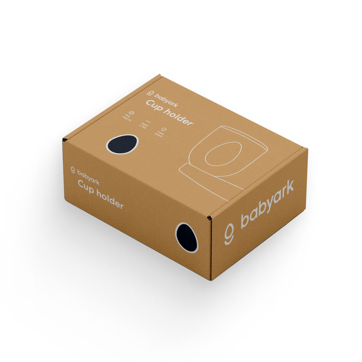 Babyark Charcoal Grey Cup holder | Pish Posh Baby