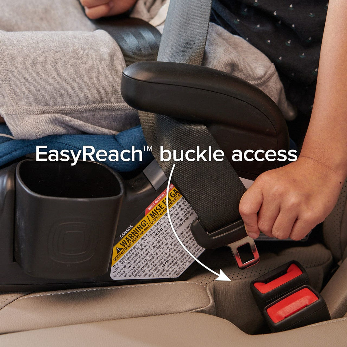 Diono Connect3® R Backless Booster (No Latch), Pack of 2 | Pish Posh Baby