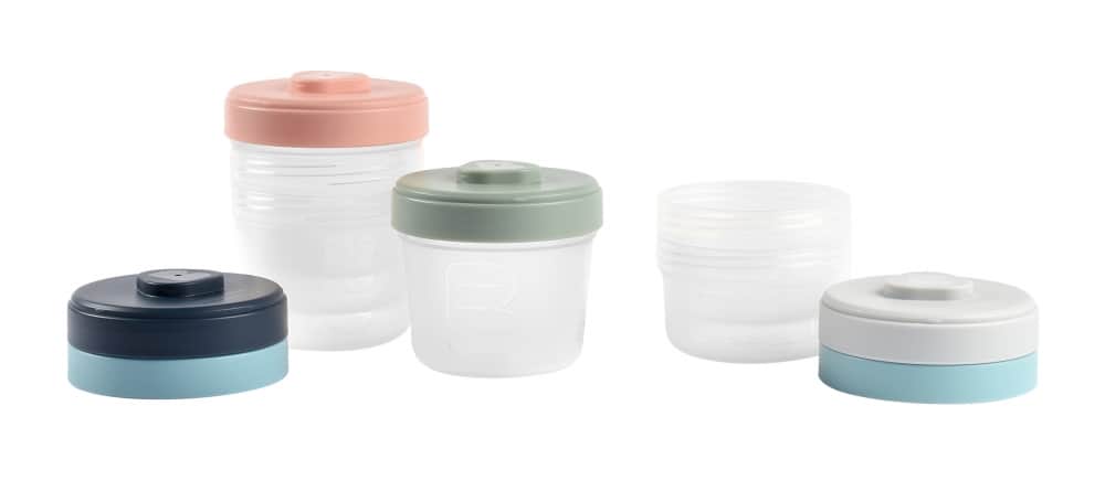 BEABA Clip Containers Set of 6, Small